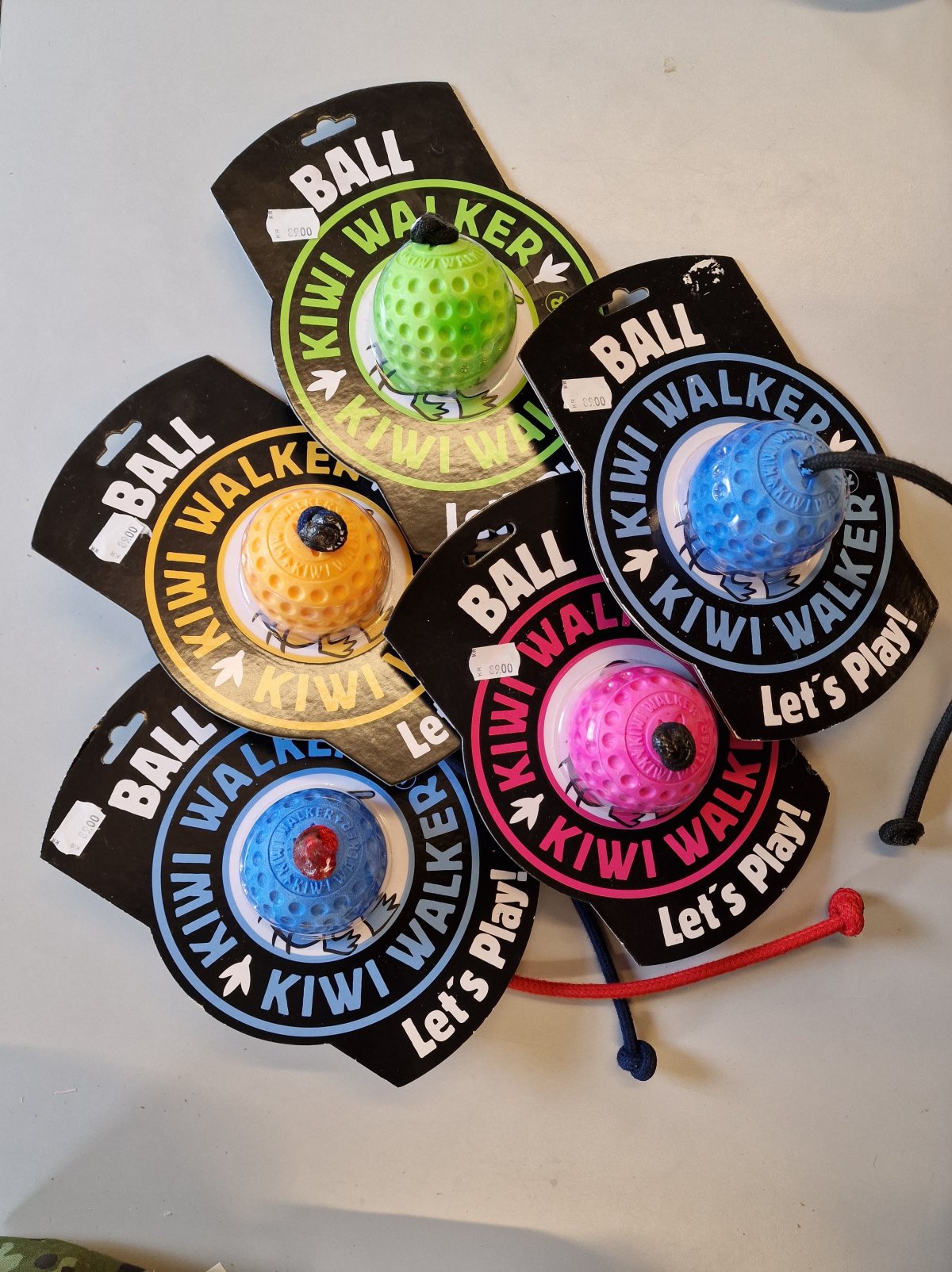 Let's play BALL m/snor - MAXI - hundelegetøj - ABC hundeudstyr Aps